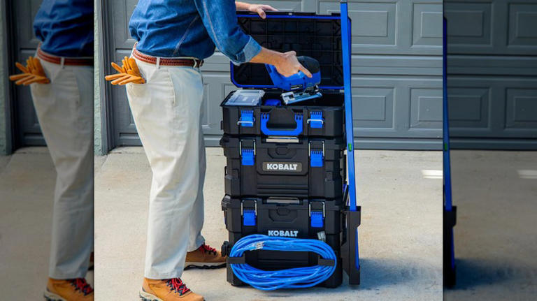 8 CaseStack products from Lowe's to organize your tool setup