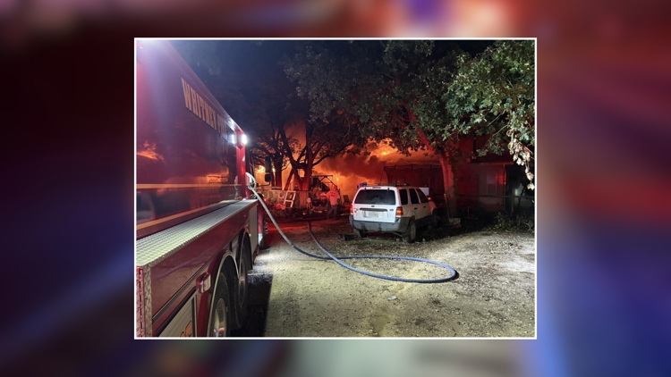 Crews from more than a dozen agencies battle Hill County home fire