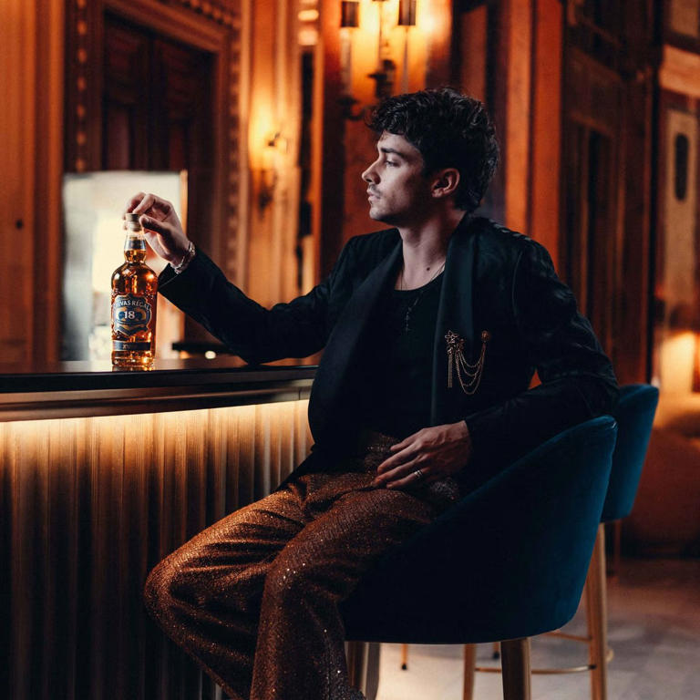 Charles Leclerc teams up with Chivas Regal