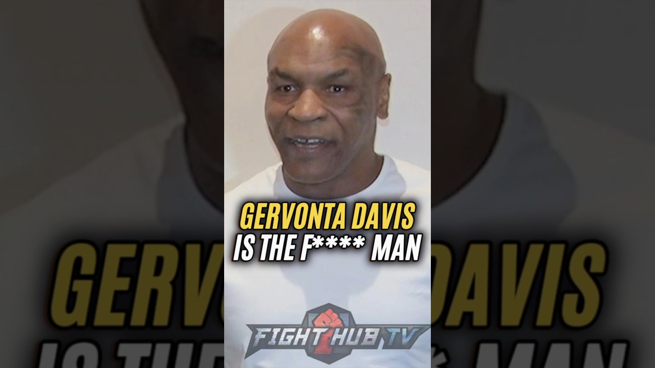 Mike Tyson praises Gervonta Davis as face of boxing