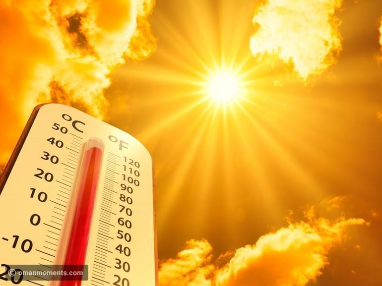 Oman temperatures soar above 44°C ahead of summer peak