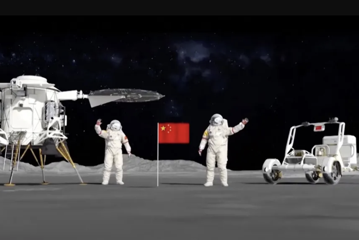Humanoid robot designed for moon mission developed by China