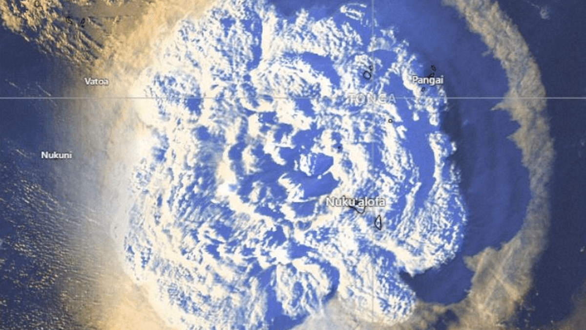 The largest volcanic eruption this century cleaned up after itself. And ...