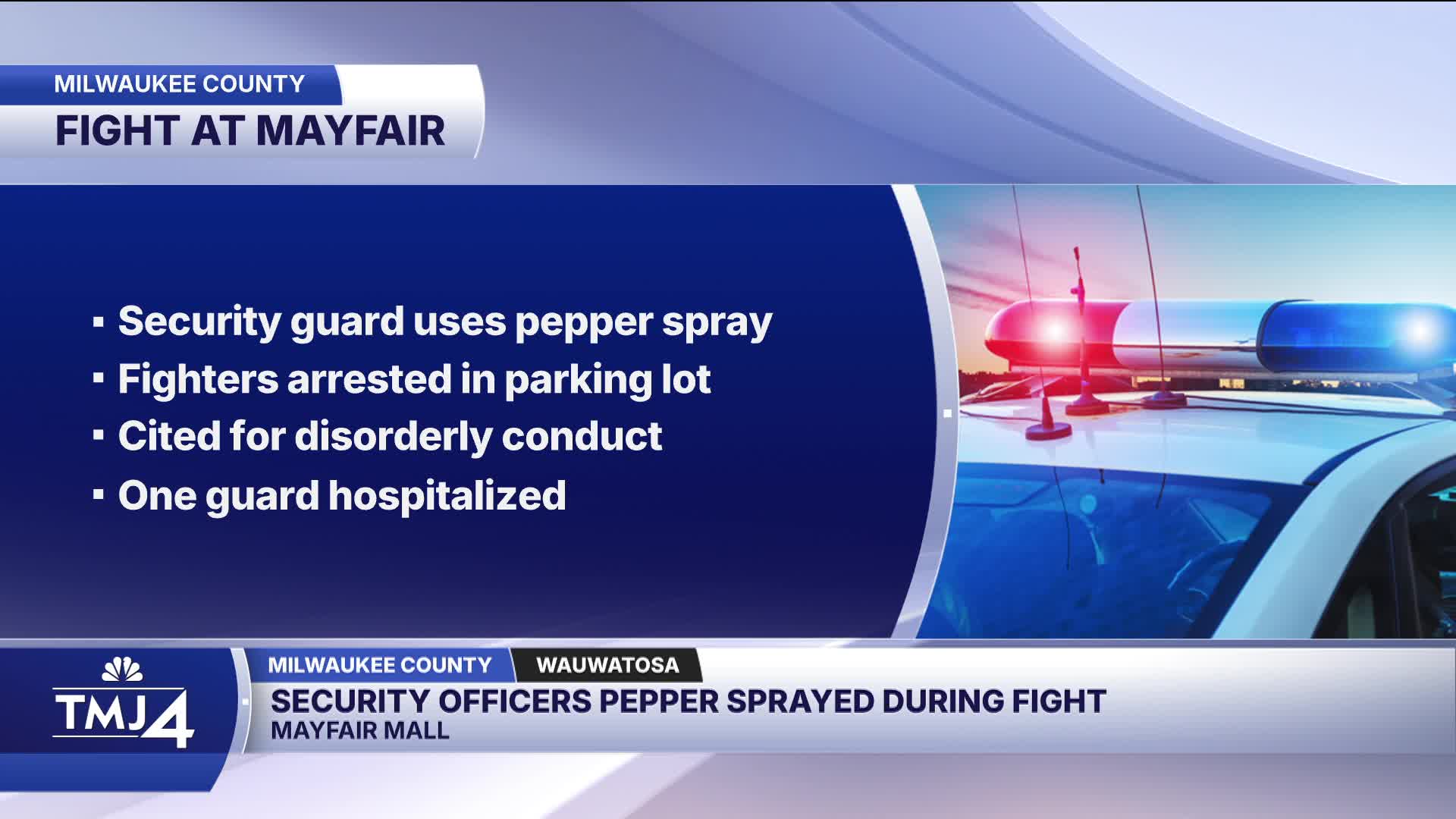 Mayfair security officer accidentally hits 'several' other officers ...