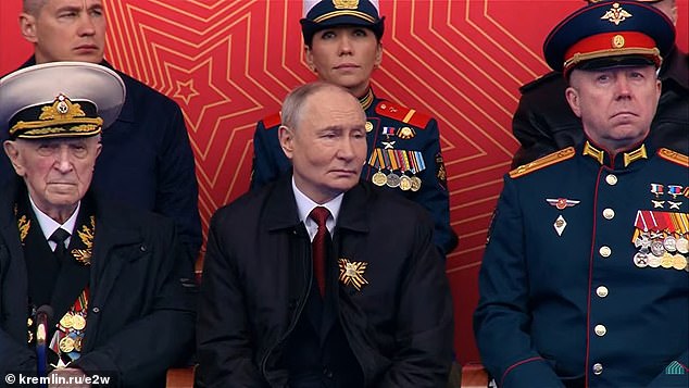 Putin seen with swollen face during Victory Day parade