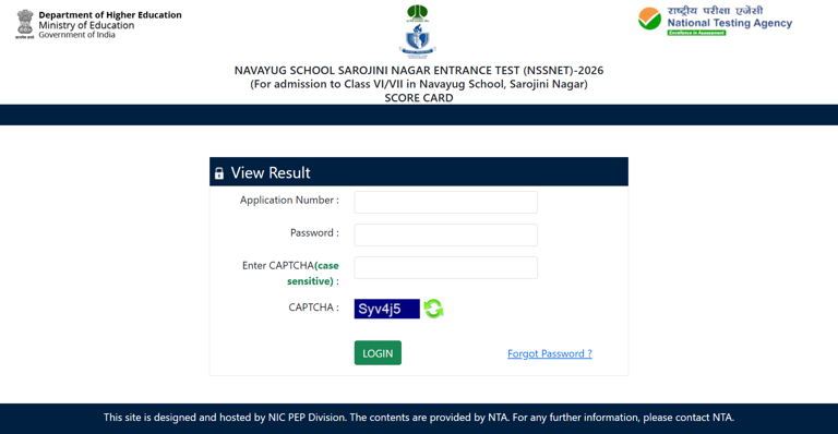 NSSNET 2026 result released at exams.nta.ac.in: Direct link to download ...