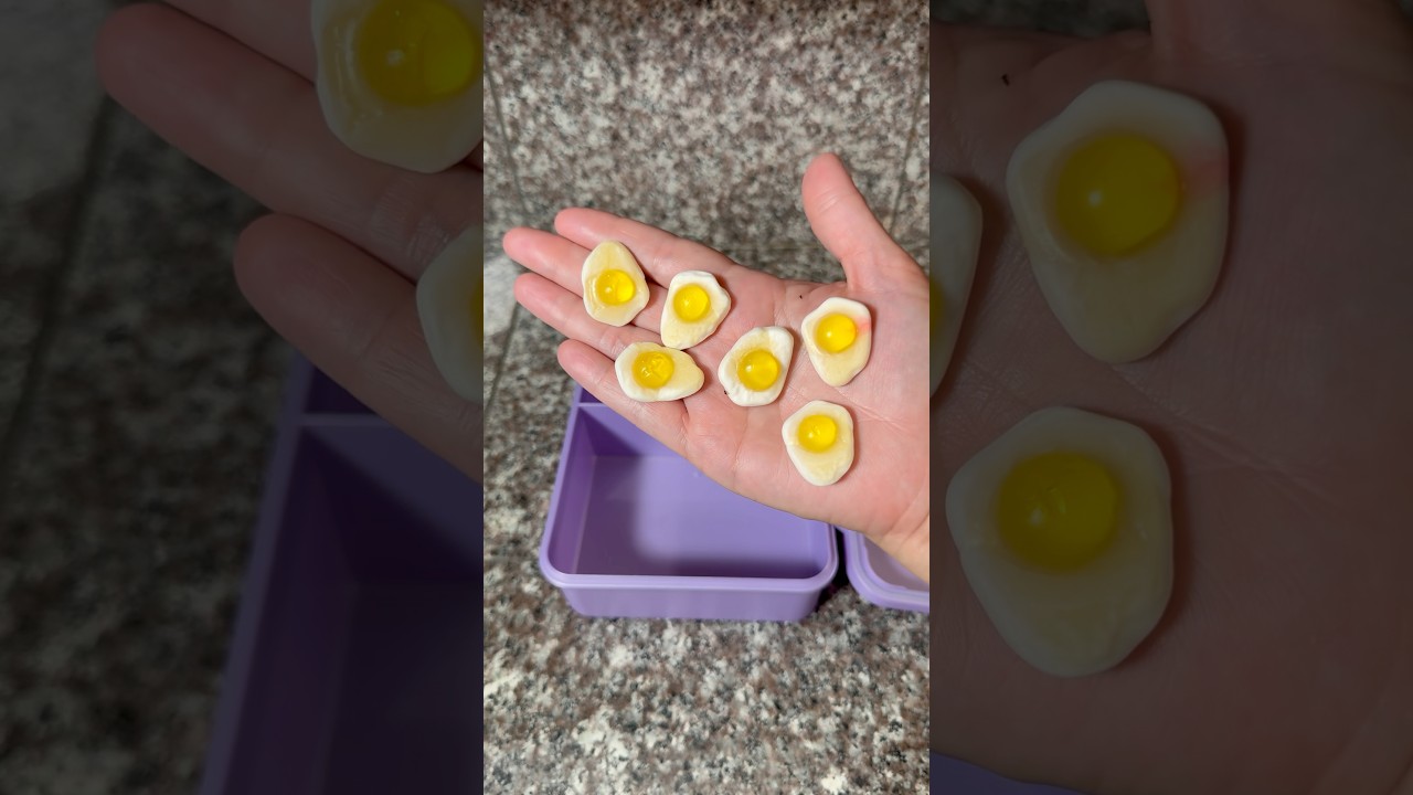I tried packing school lunch for my kids using only gummy food