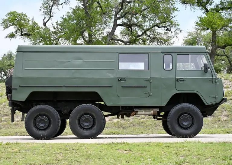 1975 Volvo C304 6x6 military truck surfaces as rugged overlanding icon