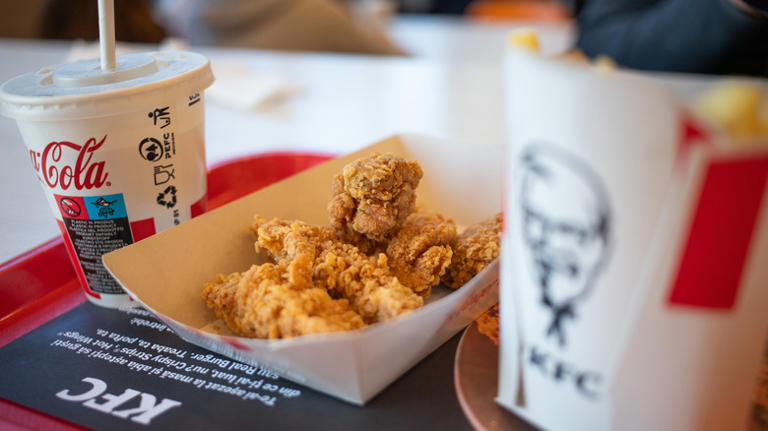 This is where KFC leftovers eventually end up