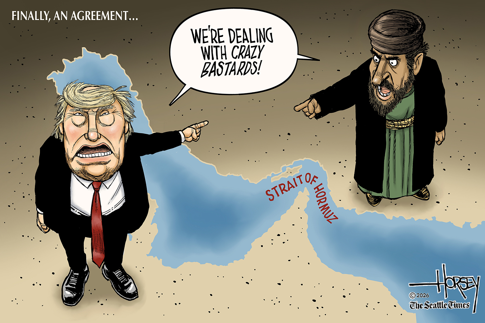 Opinion: The latest political cartoons