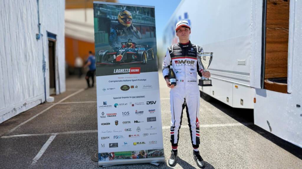 Doppio podio rookie per Alex Laghezza a Misano nel Campionato Prototipi