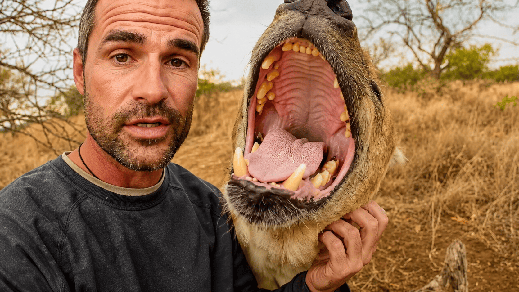 This wildlife shoot went wrong in seconds