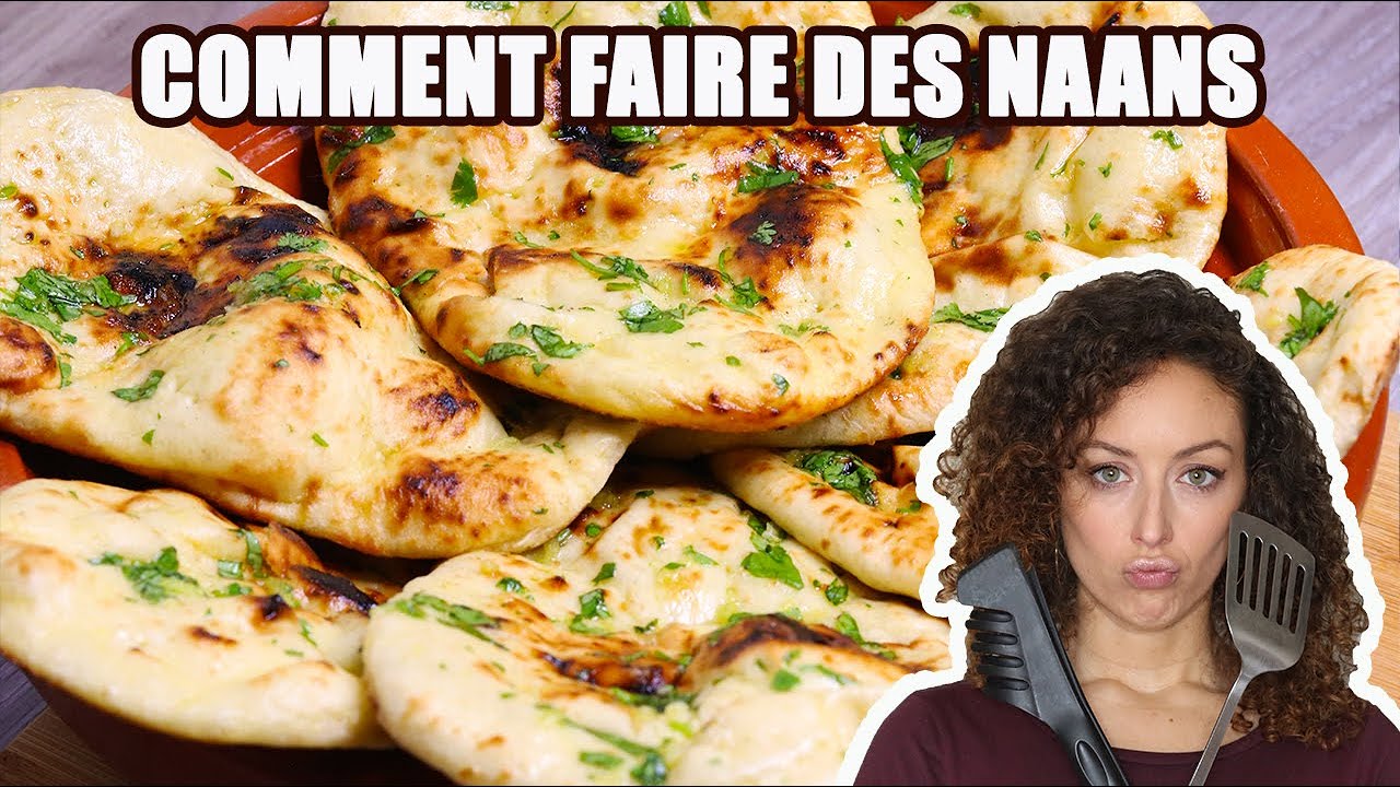 Cheese naan et naan à l’ail maison : la méthode pour une pâte moelleuse ...
