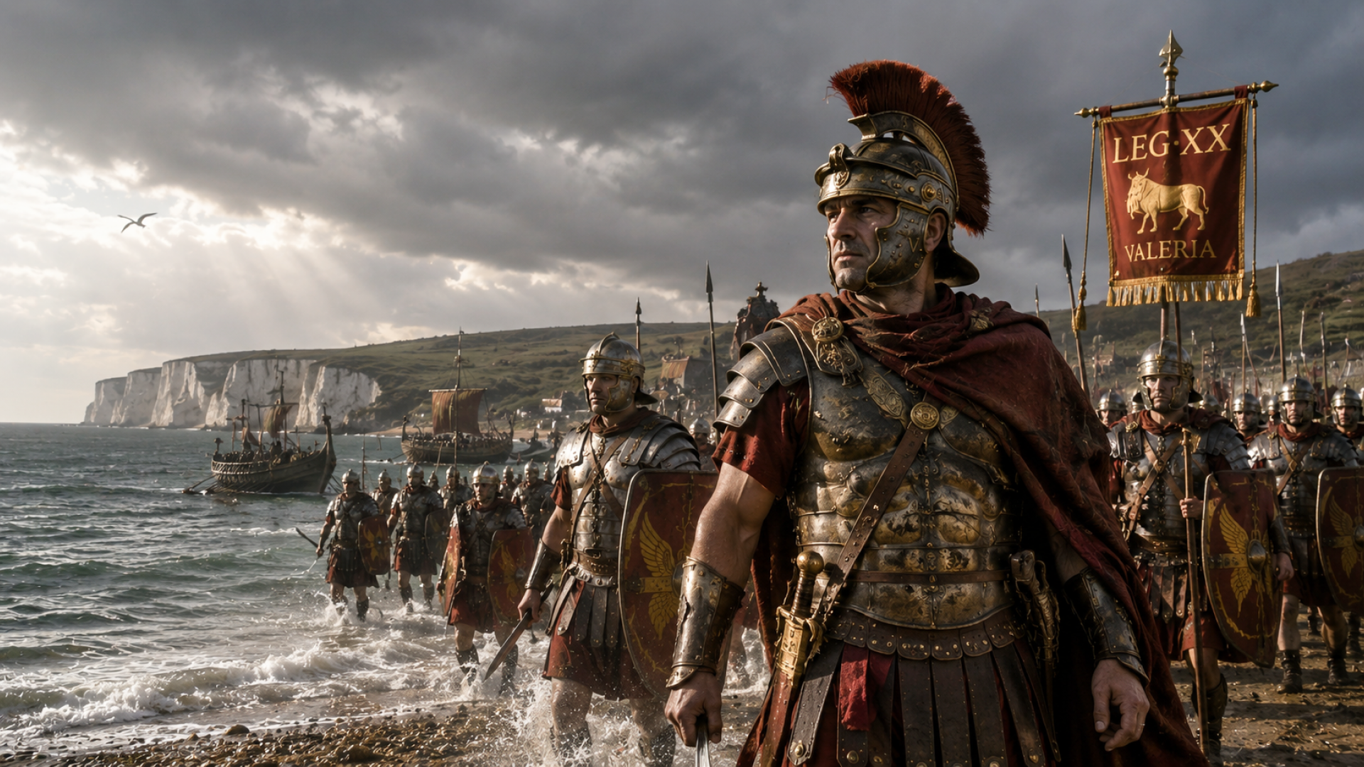 The Roman invasion of Britain, tribal rivalries, reluctant soldiers ...