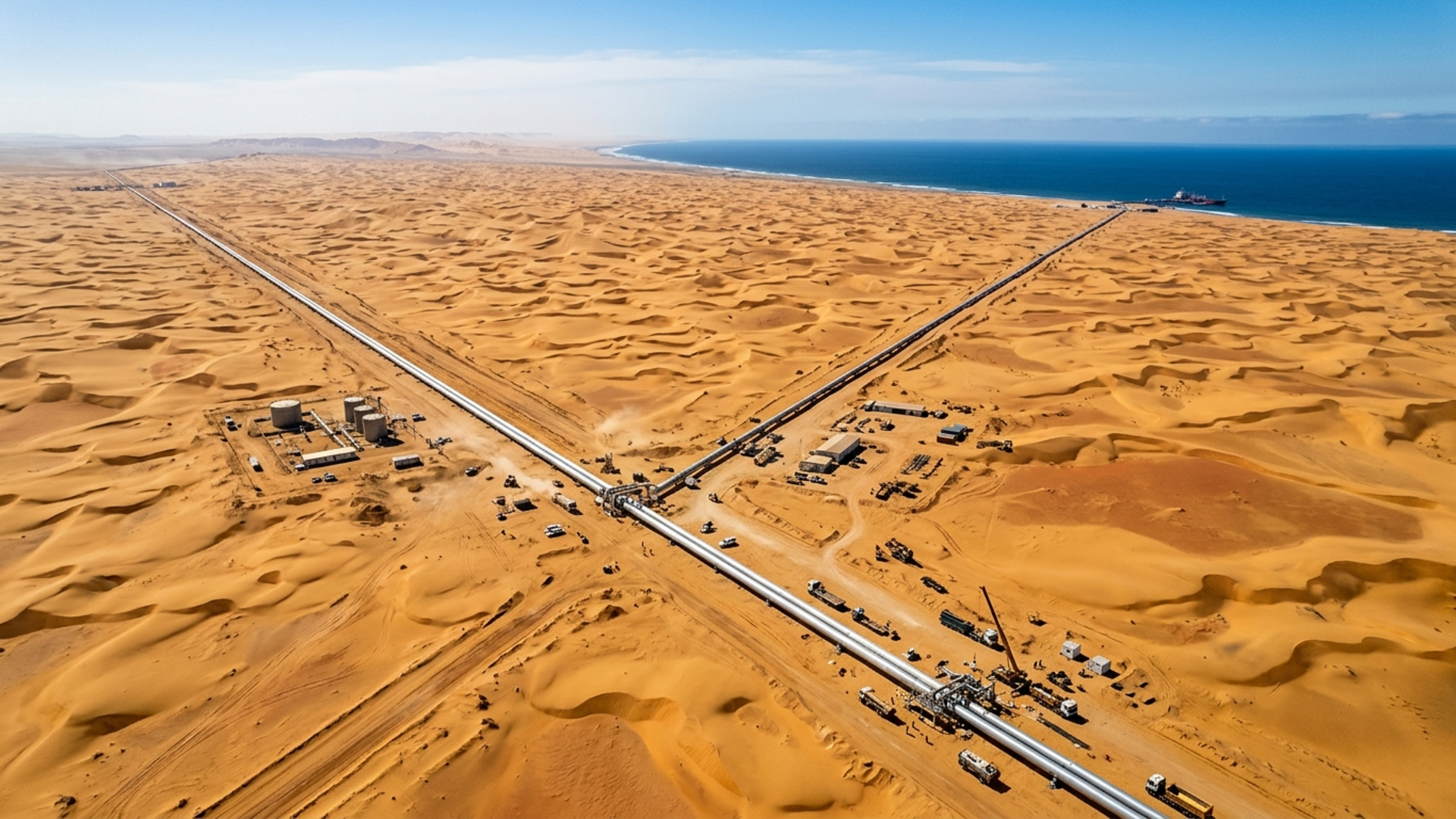 China built a $7 billion, 2000km pipeline across the desert to unlock ...
