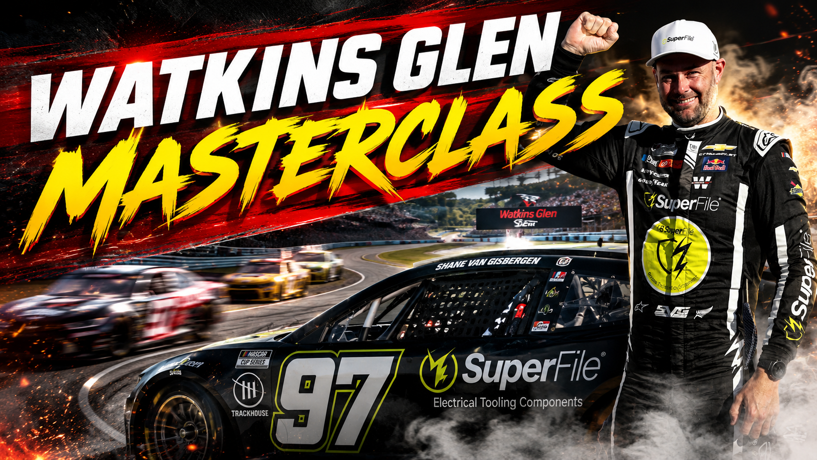 Van Gisbergen’s final stint was pure domination