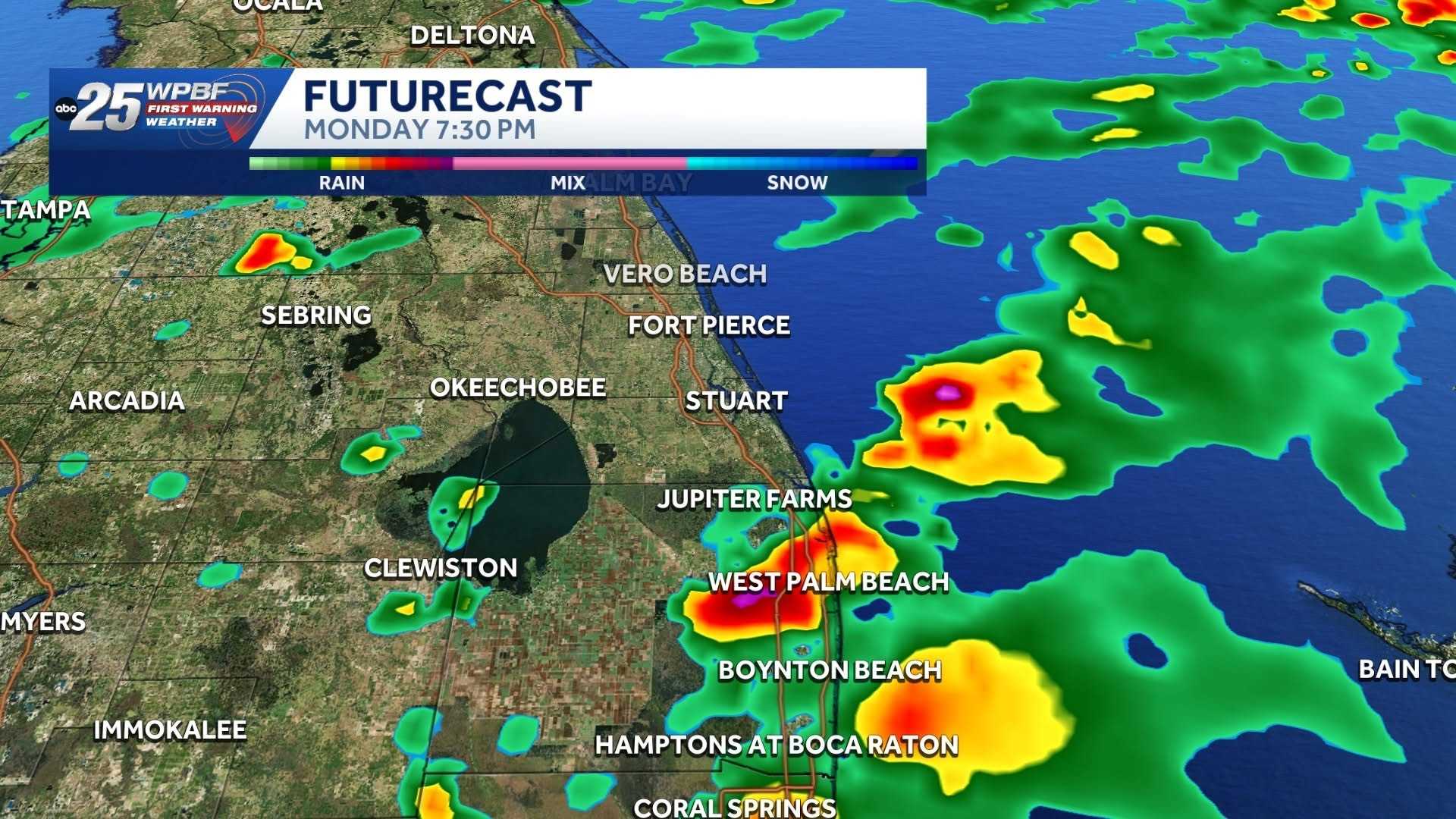 Marginal risk for severe storms as heat indices climb to 100 degrees in ...