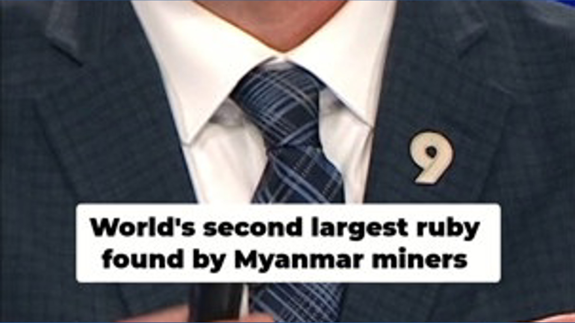 Myanmar miners discover 11,000-carat ruby