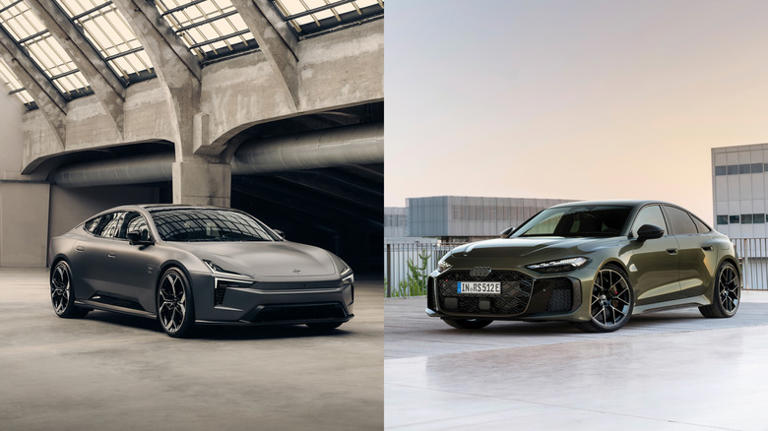 I'm driving the new Audi RS5 and the Polestar 5 this week, what do you ...