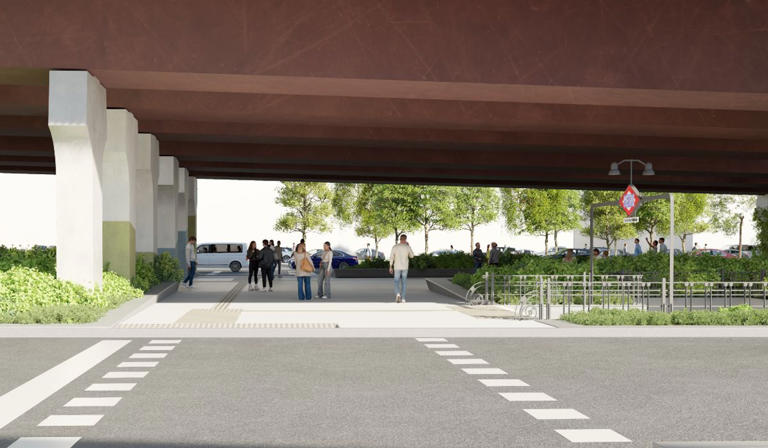 Almeida peatonaliza el 'scalextric' de Puente de Vallecas pero no lo ...