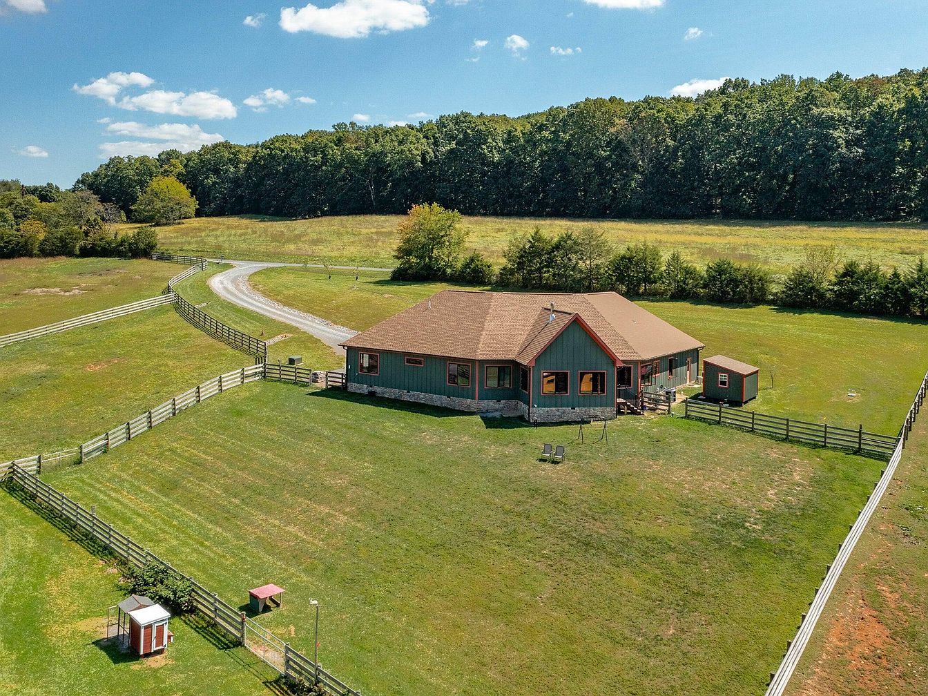 Captivating 2019 equestrian estate in Raphine, Virginia with 25.65 ...