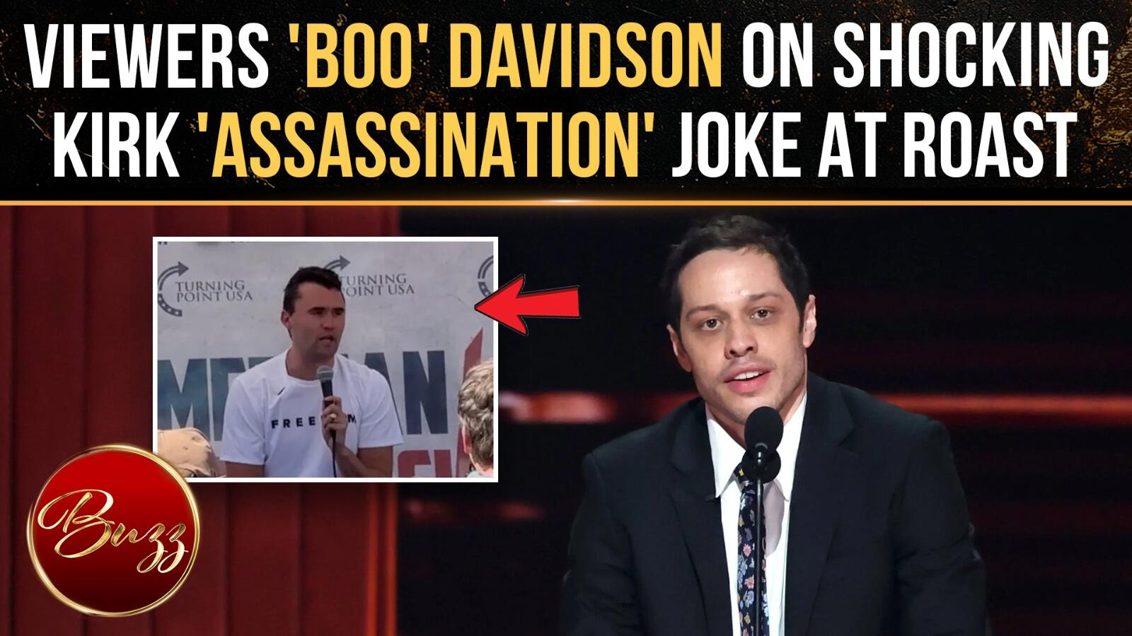 Pete Davidson's 'disrespectful' Charlie Kirk joke on Kevin Hart roast ...