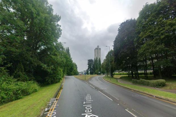 Man brought to safety after police close busy roundabout
