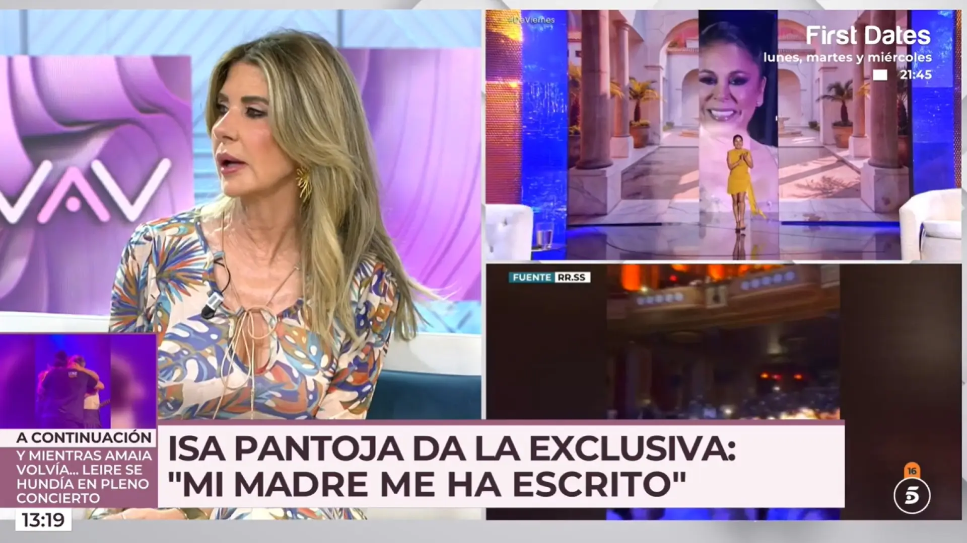 Marisa Martín Blázquez, sobre el mensaje de Isabel Pantoja a Isa P: "A ...
