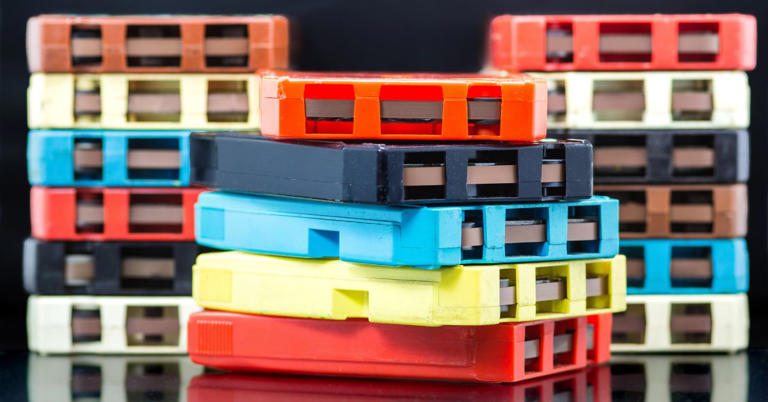 10 8-track tapes worth a small fortune