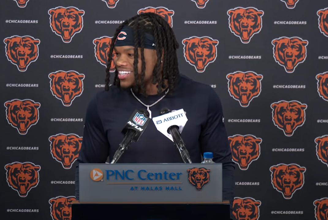 Bears rookie Zavion Thomas flashes speed, versatility at minicamp