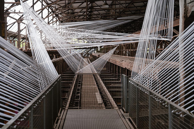 Dozens of artists bring new life to a gigantic former ironworks on ...
