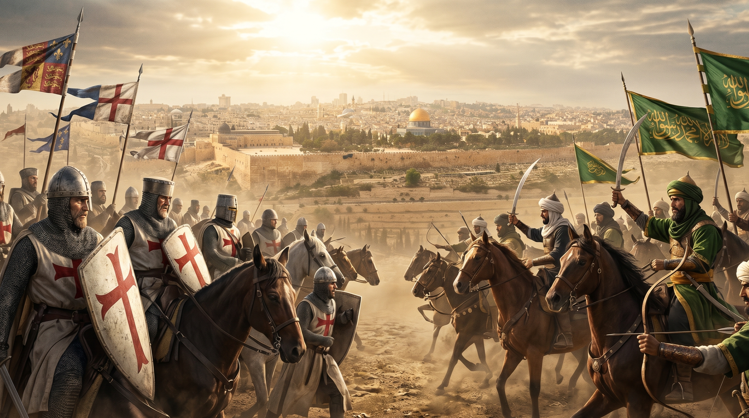 This is what happens when two worlds fight over one city