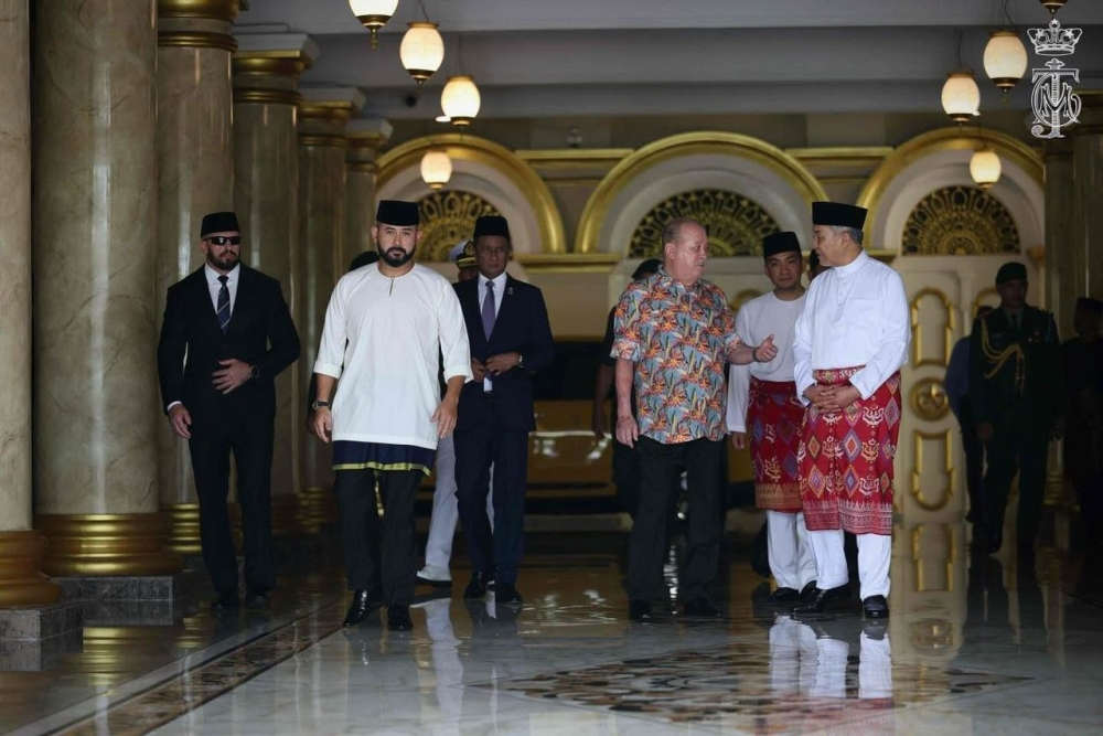 Johor polls not discussed during audience with king, regent, says Zahid
