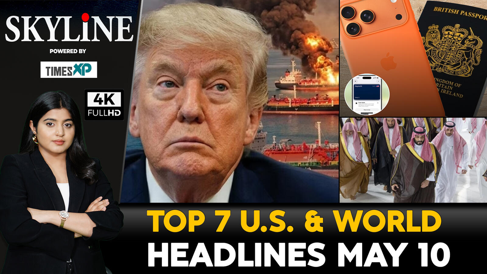 Top 7 US & world headlines May 10