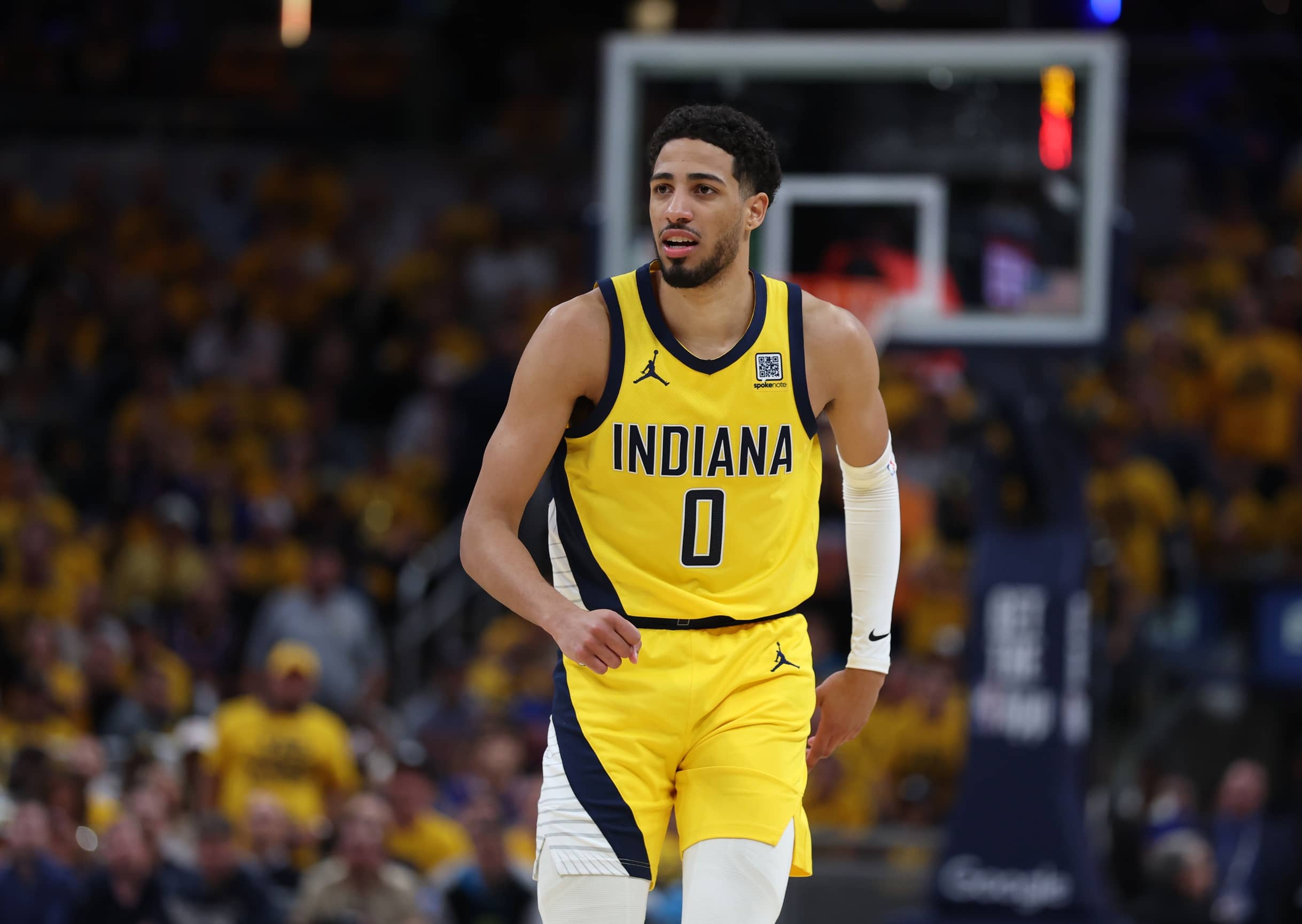 Tyrese Haliburton has hilarious reaction to Pacers losing 2026 draft ...