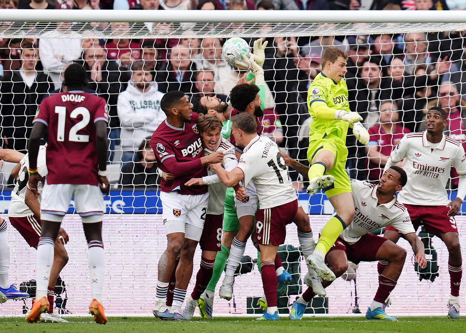 Ref and VAR praised for ‘really good teamwork’ in disallowing of West ...