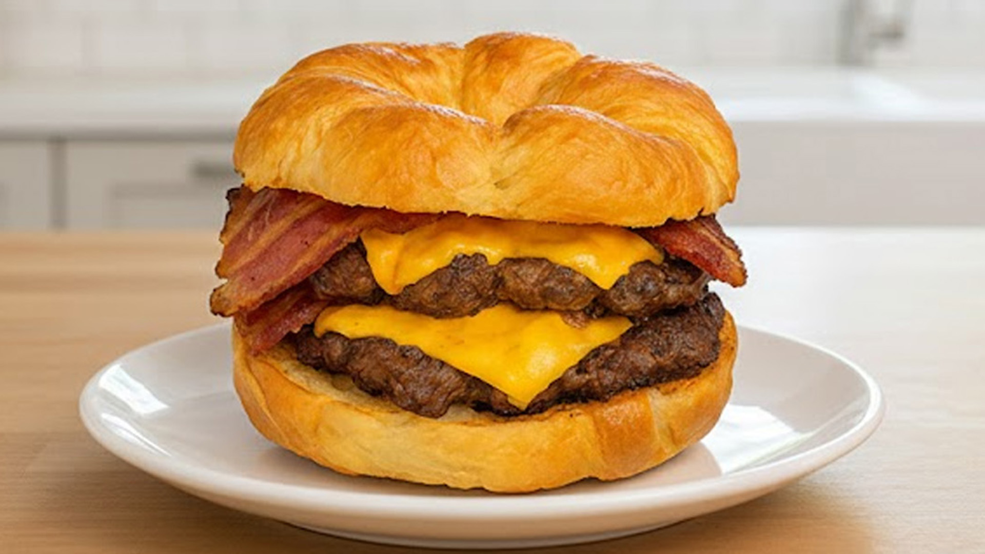 How to make a double bacon cheeseburger