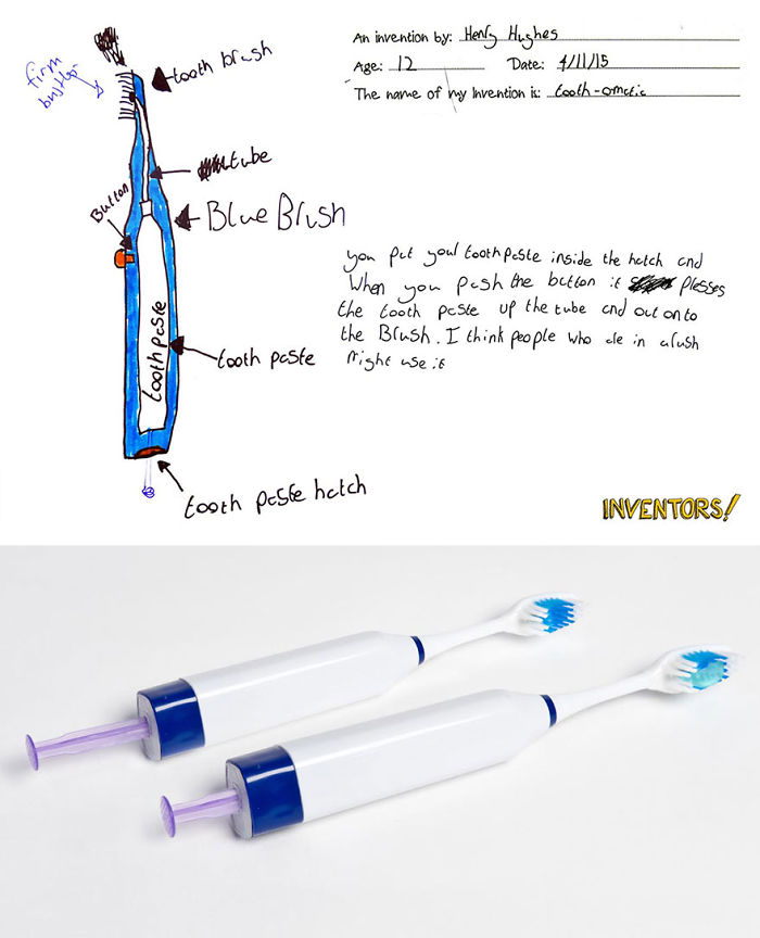 Crazy kids’ inventions turned into real products (15 pics)