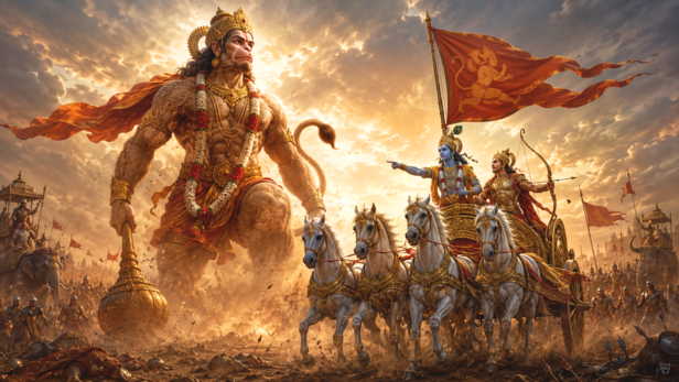 What if Hanuman had fought in the Mahabharata war?