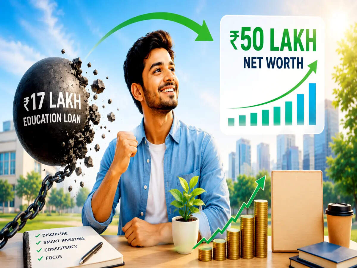 From Rs 17 lakh education loan to Rs 50 lakh net worth in 4 years ...