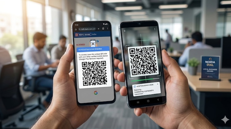 Google wants you to scan QR code to prove you're human online