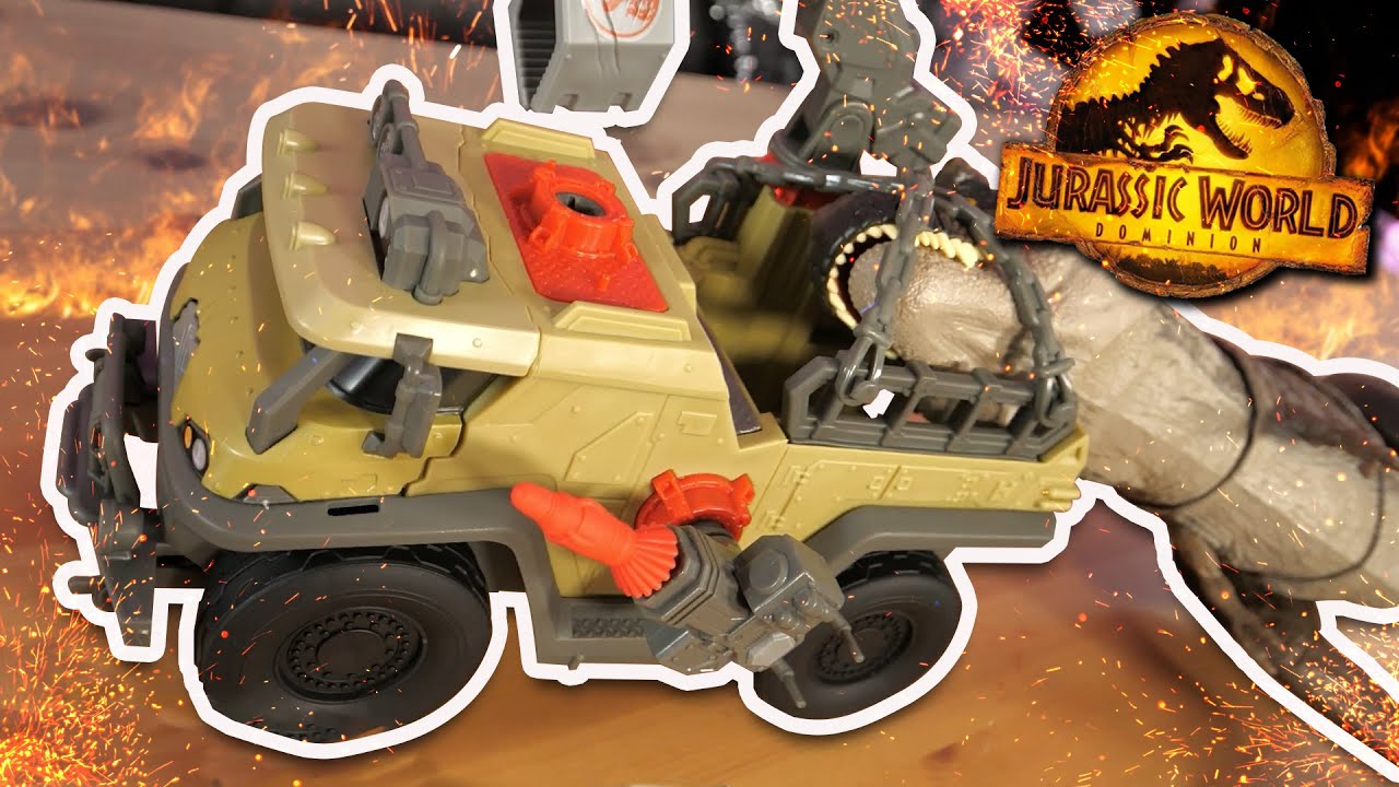 Capture n' Crush Truck — Jurassic World Dominion review and unboxing