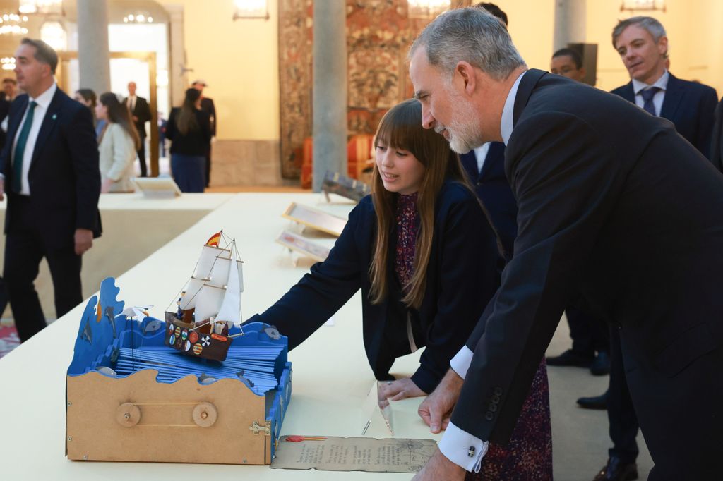 La princesa Leonor, protagonista del concurso '¿Qué es un rey para ti ...