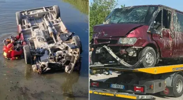 Three Moroccan workers die after minivan plunges into canal in Italy