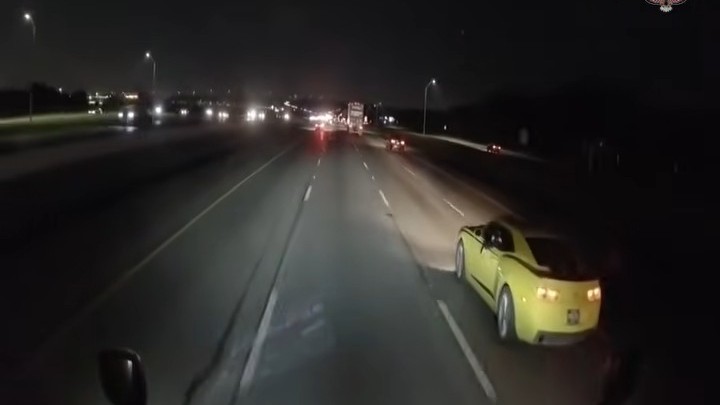 This yellow car driver thought he was fast & furious - turns out he was ...