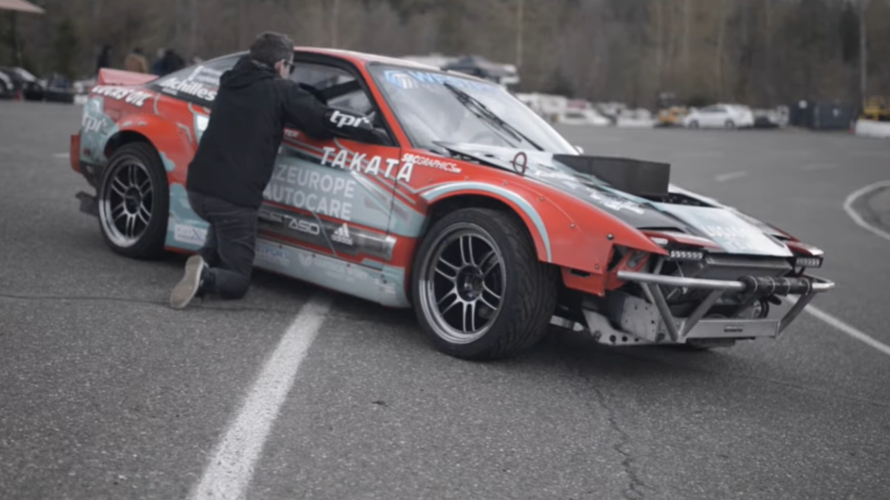 The drift ready Rocket Bunny S13 everyone is watching