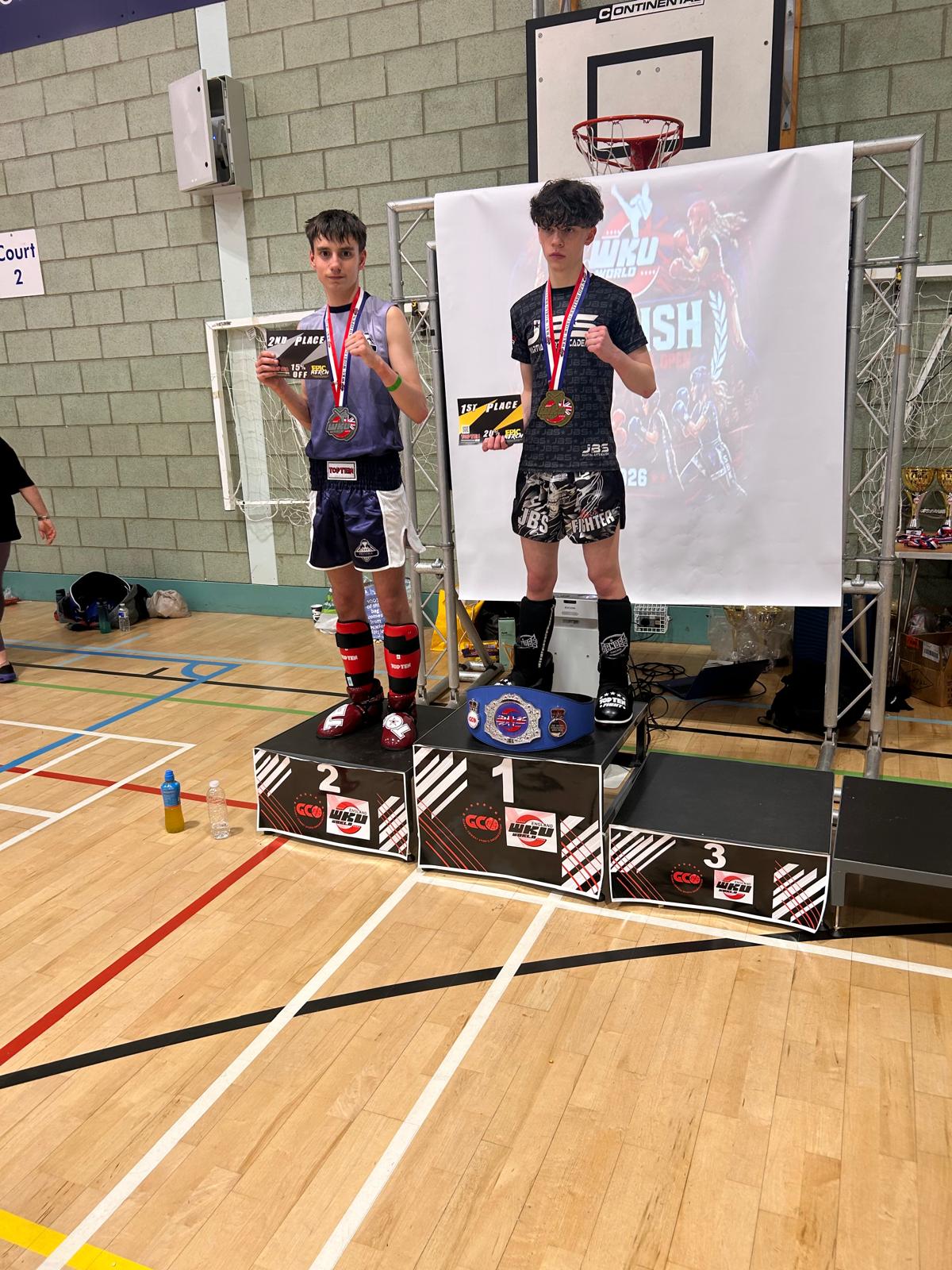 Young talent shines at WKU British International Kickboxing Open