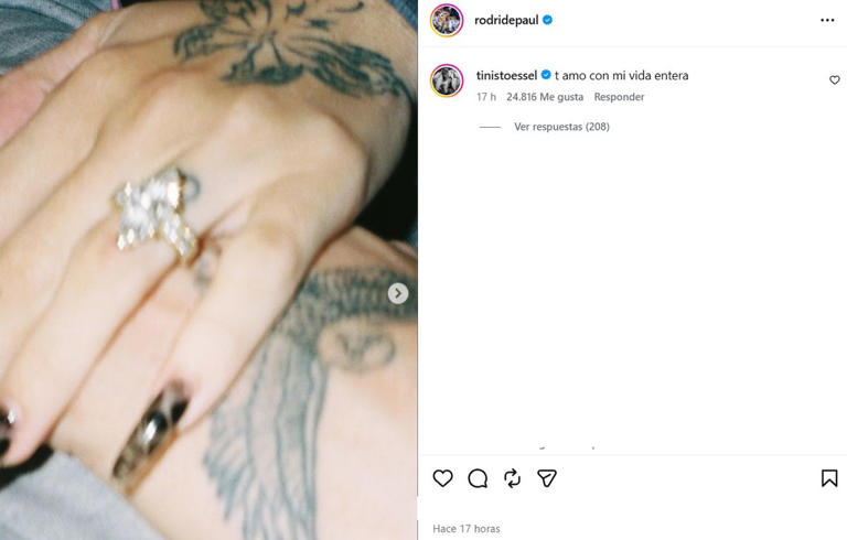 Brillos y lujo: así es el espectacular anillo de compromiso que Rodrigo ...