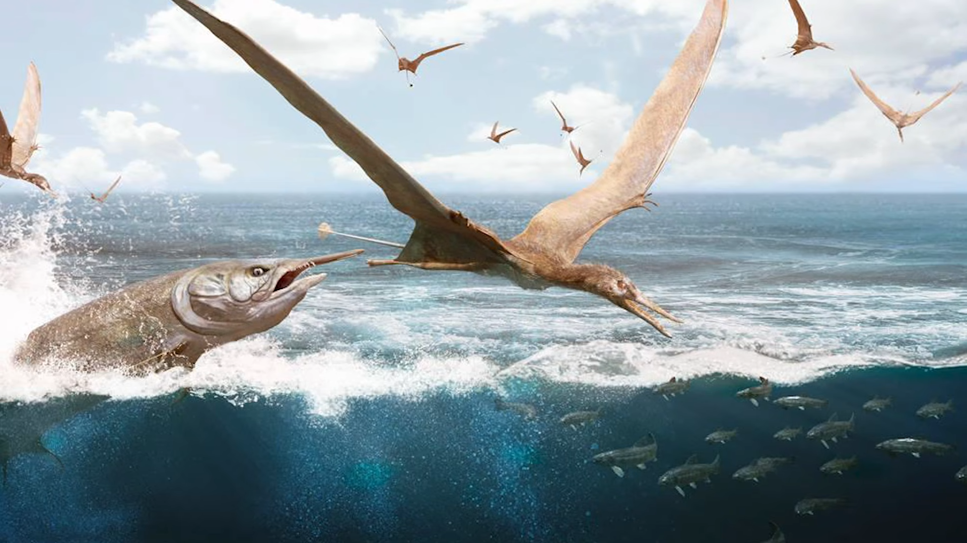 The dinosaurs trapped alive in giant footprints - Fossils of pure horror