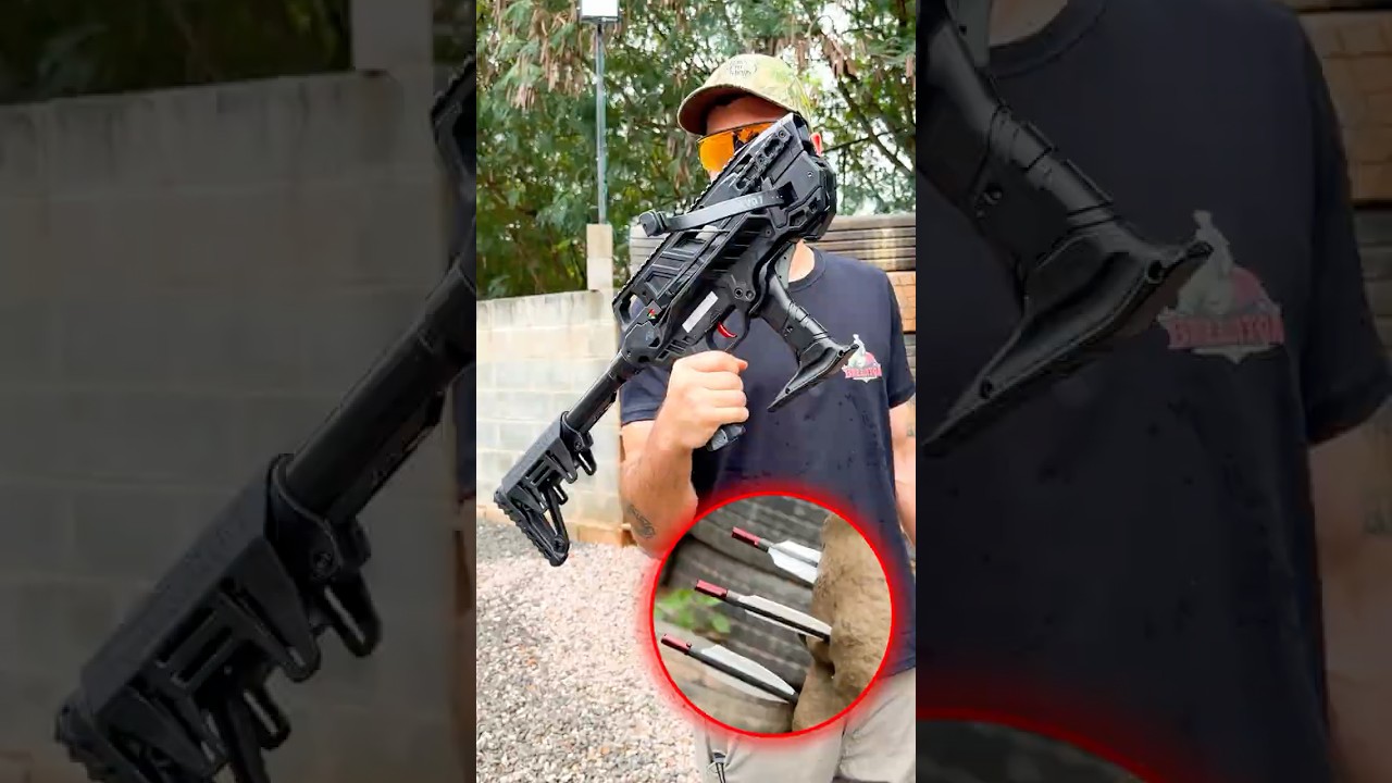 Testei uma BESTA SEMI-AUTOMÁTICA de flechas precisas! 🏹🤯